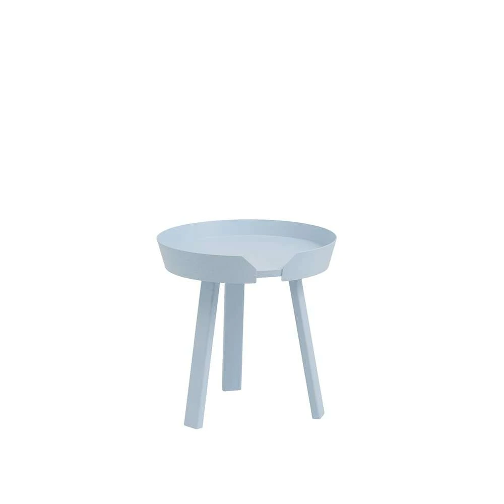 Around Coffee Table Small Light Blue Muuto